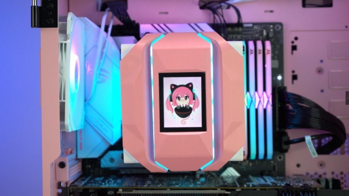 粉嘟嘟LCD屏散热上新，ZEROZONE BEG600 幻瞳萌新体验-识物