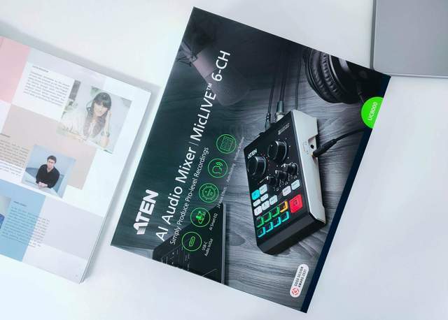 一人赶上一个团队，ATEN宏正MicLIVE UC8000 外置声卡评测-识物