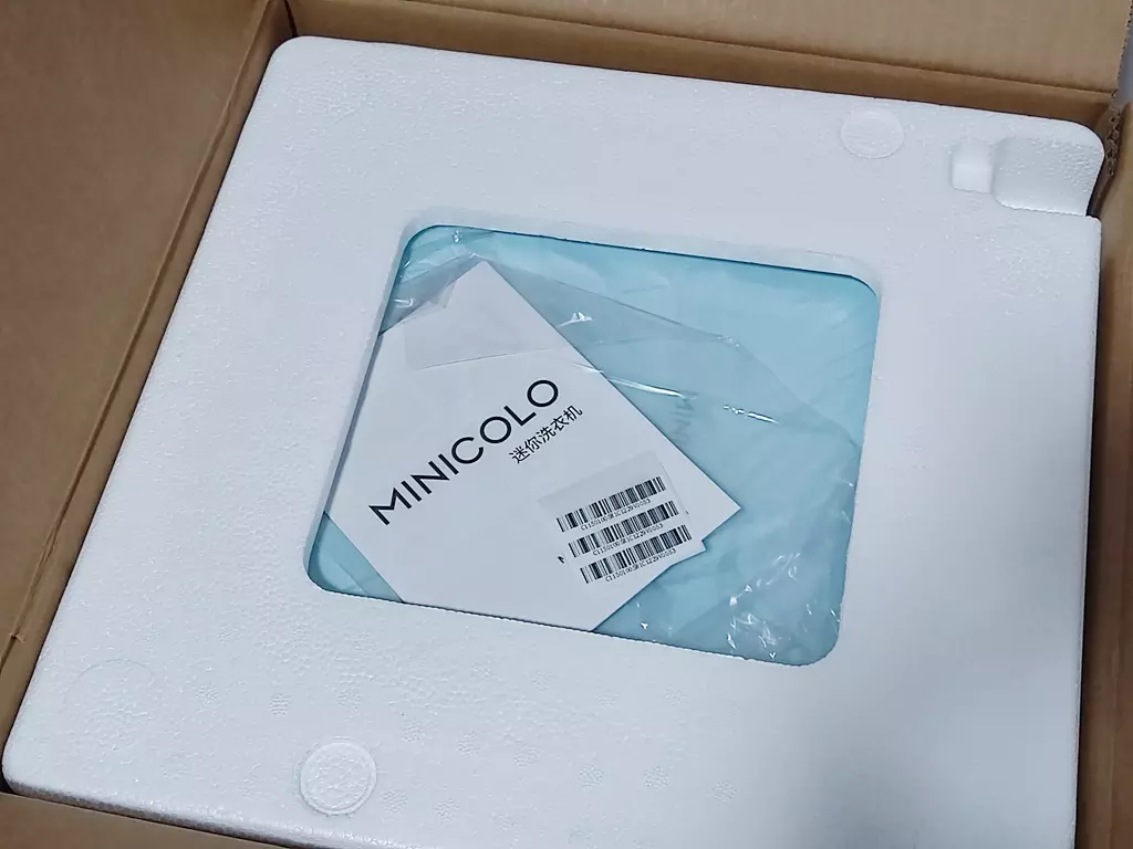 双重除菌，宝宝衣物轻松洗—MINICOLO 全自动迷你洗衣机体验-识物
